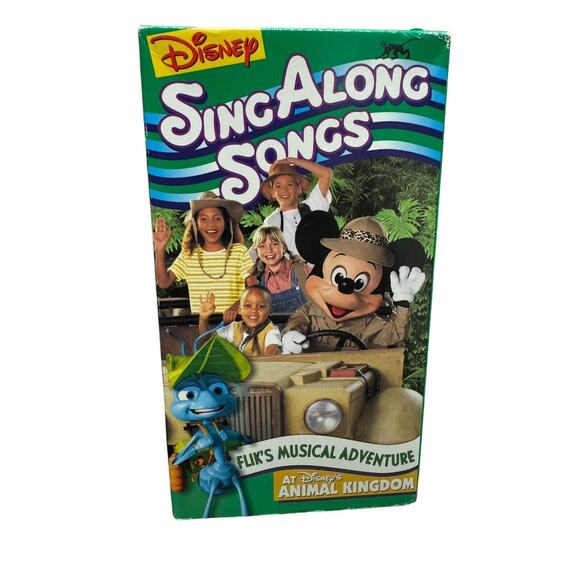 Disney | Media | Disneys Sing Along Songs Fliks Musical Adventure Vhs ...